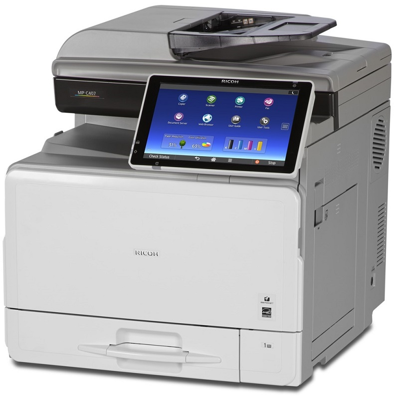 Ricoh MP C407 (Meter and prices depending on availability) Off Lease P – SOP-TECHNOLOGIES, INC.