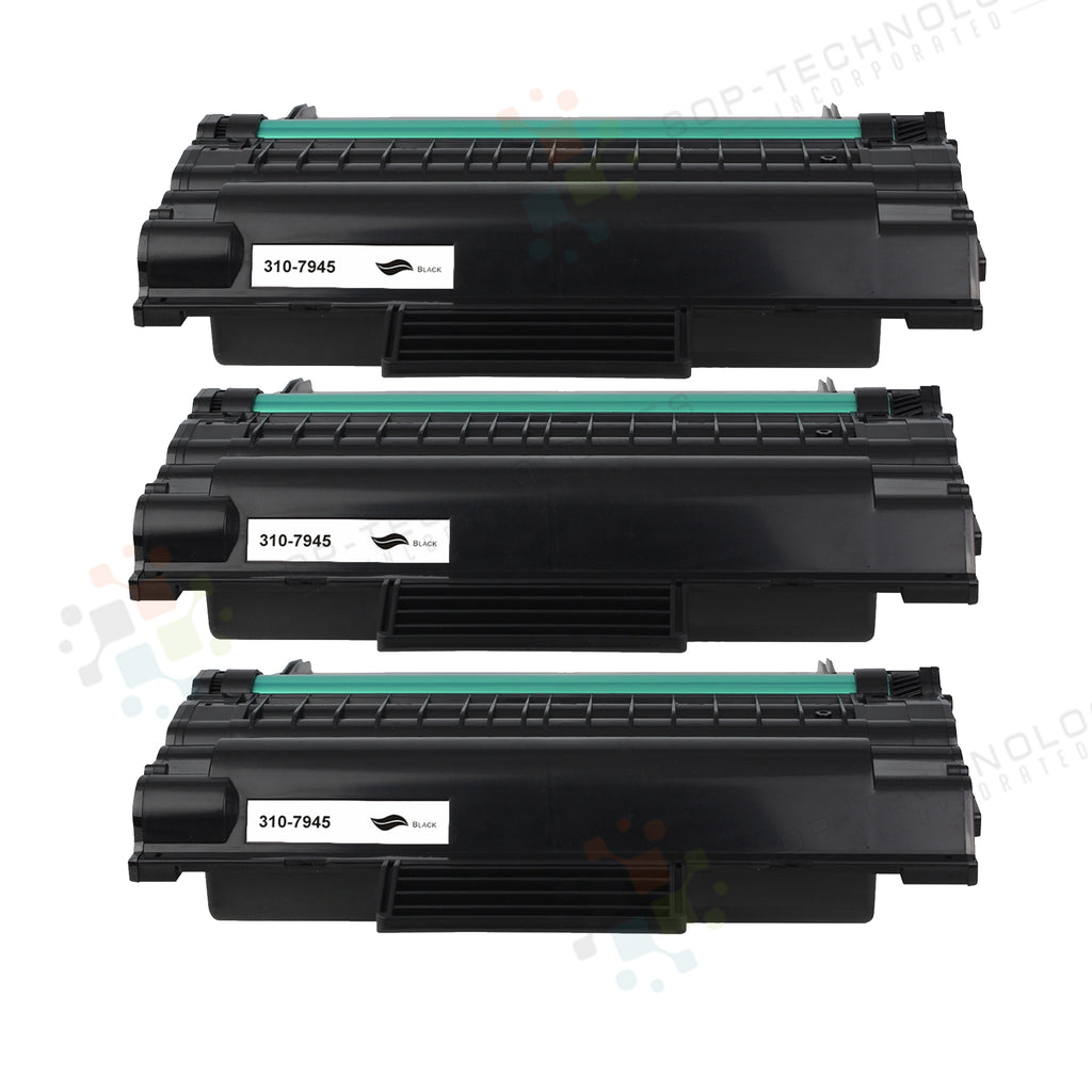 3 Pack Toner Cartridge for the Dell MFP 1815DN – SOP-TECHNOLOGIES, INC.