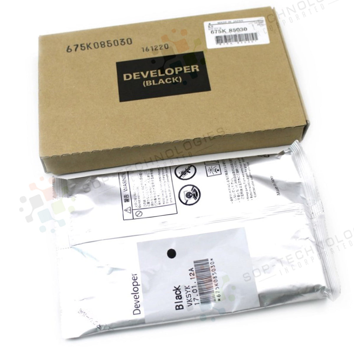Original Xerox Color 550/560/570/700/700i Developer Black OEM 675K7619 ...