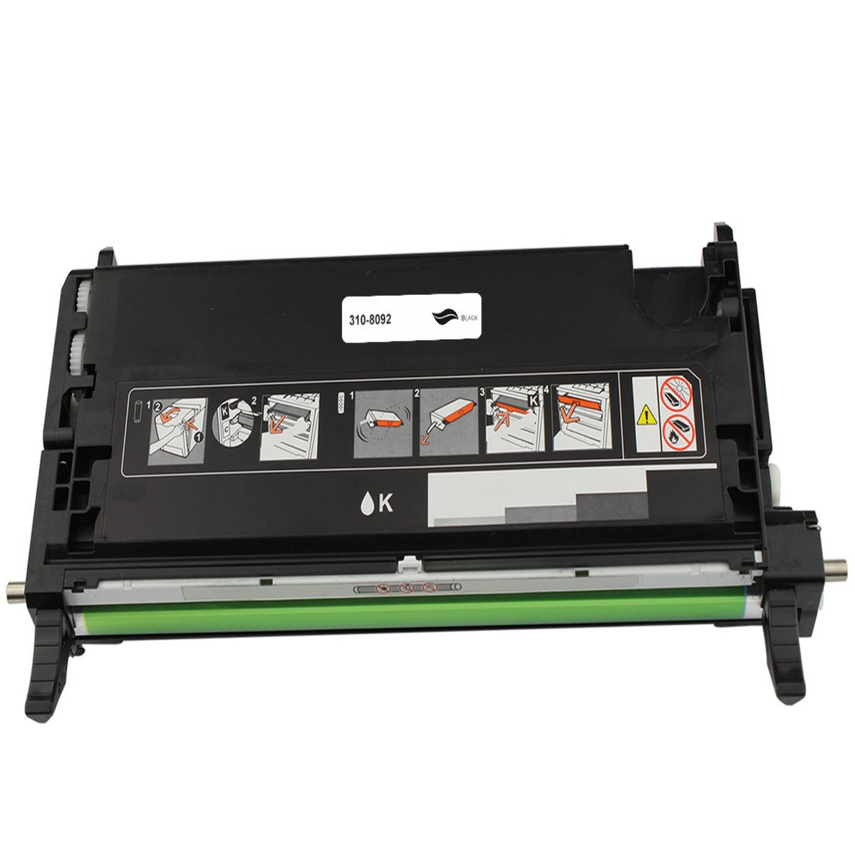 Replacement Dell 3110/3110CN, MFP 3115CN 310-8092, Black, Toner Cartri ...